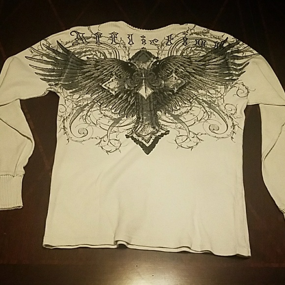 Affliction | Shirts | Affliction Long Sleeve Tee | Poshmark